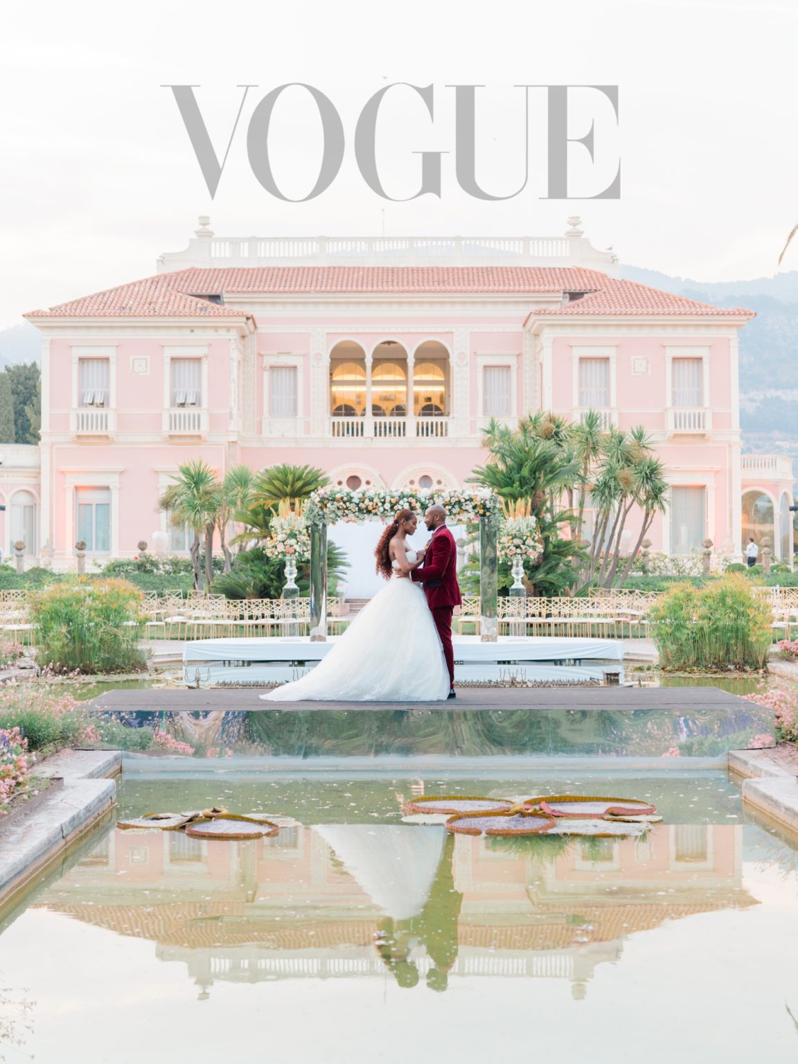 Issa Rae & Louis' French Riviera Wedding: Villa Ephrussi de Rothschild ...